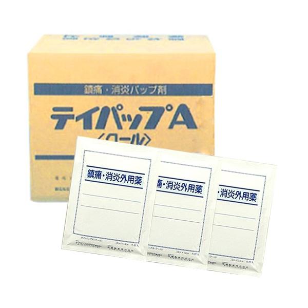 【第3類医薬品】内容量:1袋5枚入り×100サイズ:10cm×14cm本品膏体100g（700cm2）中　　サリチル酸メチル　1.0ｇ、ｄl-カンフル　1.0ｇ、l-メントール　0.5ｇ、ジフェンヒドラミン塩酸塩　0.1ｇ添加物として、ゼラ...