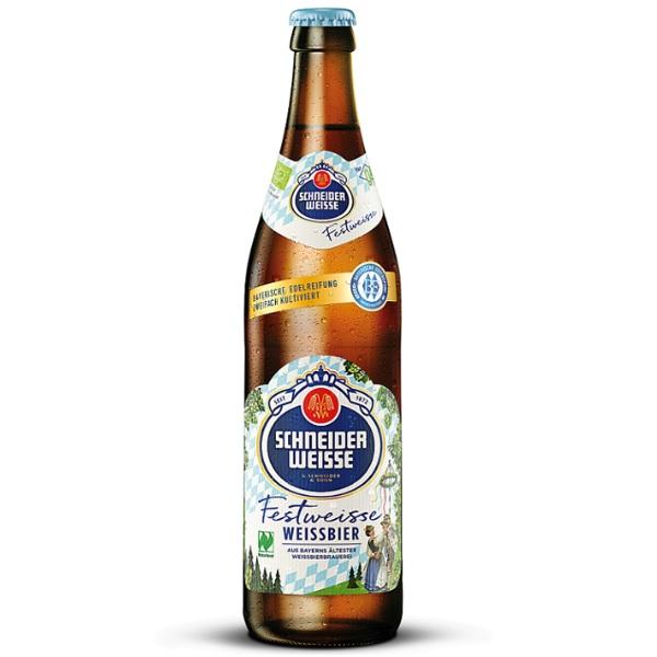 秋、限定発売！！SCHNEIDER WEISSE TAP4シュナイダー・ヴァイセフェストヴァイセ（旧名称：グリューネス）フェストヴァイセは、ネイチャーランドオーガニックに認定された黄金に輝く小麦（白）ビールです。昔のフェストビールのレシピに...