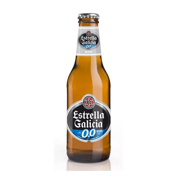 本格派ノンアルコールビール！！エストレーリャ　ガリシア0.0＊0.0という商品名ですがアルコールはゼロではなく、0.04％になります。製造元のイホス デ リベラ社(Corporacion Hijos de Rivera S.L.)は、スペイ...