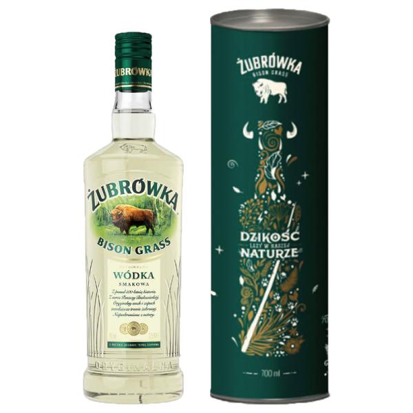 贈り物におススメ、ギフトボックス入りの700ml新発売！『ズブロッカ バイソングラス ギフトボックス』【ズブロッカとは】バイソングラス（ズブロッカ草）のエキスを加えた、500年以上の歴史と伝統を誇るフレーバード・ウォッカ。バニラやアーモンド...