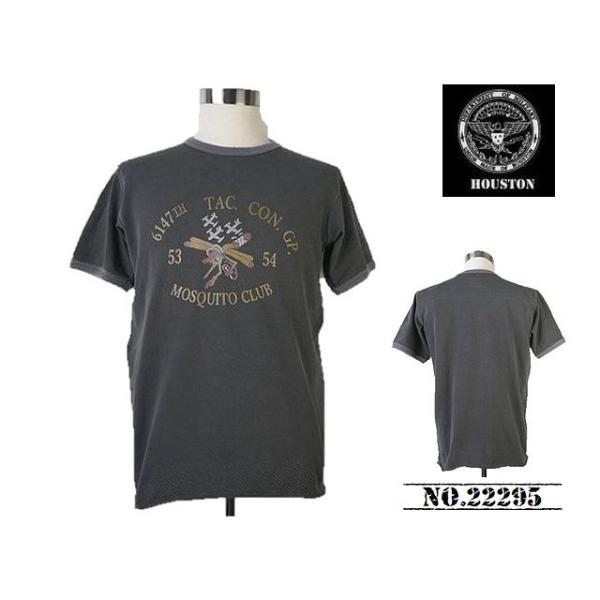 適度な厚みのメッシュ素材を採用したプリント半袖Tシャツです。製品ピグメント加工を行い、レトロ感が演出された一枚です。ストレッチ感のある素材なので、タイトなシュルエットに仕上げています。フロントにプリントされたモスキートクラブ柄はミリタリーテ...