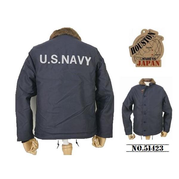 「HOUSTON」の代表的なアイテムのデッキジャケットです。 N-1デッキジャケットは第二次大戦中にアメリカ海軍で使用されていた、 甲板作業用のジャケットなので防寒性は最高クラスです。 表地には遮風性の高いオリジナルのヘビーピケ素材を使用。...