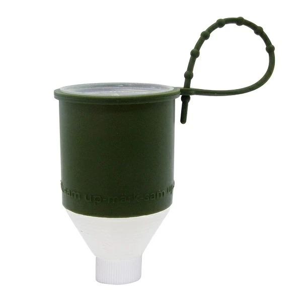 満員電車やバスでもあなたも濡れない＆まわりも濡らしませんビヨーン do　傘カバー カーキ アイオイ商事 傘 傘カバー 傘収納 濡れない 伸びる 収納 簡単装着 エコ ECO 防水 コンパクト 持ち運び 携帯 通勤 通学