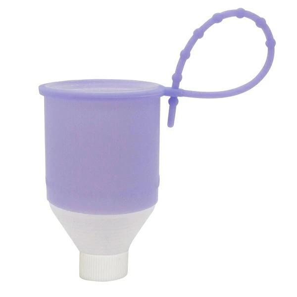 満員電車やバスでも…あなたも濡れない＆まわりも濡らしません！ビヨーン do　傘カバー パープル アイオイ商事 ニョキニョキ 傘 傘カバー 傘収納 濡れない 伸びる 収納 簡単装着 エコ ECO 防水 コンパクト 持ち運び 携帯 通勤 通学