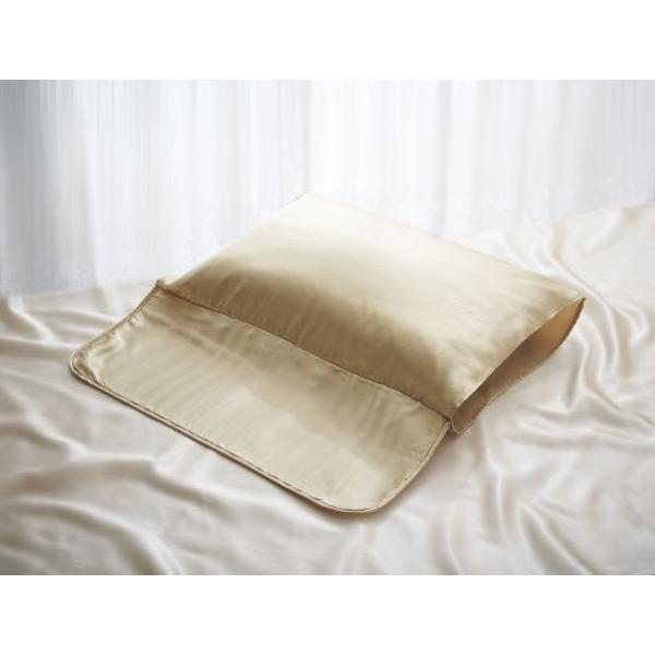 寝ている間に絡む髪や 顔、デコルテをやさしくカバー寝ている間 絡む髪 顔 デコルテ やさしく カバー コジット ピローカバー 枕カバー 絹100％ シルク