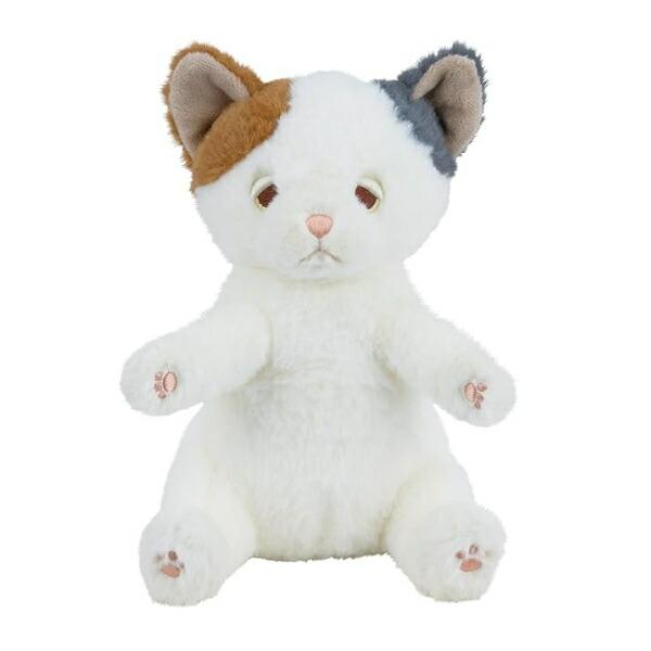 自由にポーズがとれる動物型マスコット「ポージーズ」　【商品仕様】シリーズ名：ポージーズブランド名：りぶはあとメーカー型番：37770-10おもちゃの素材：側地：ポリエステル100％、中材：ポリエステル100％キャラクター：ミケネコ原産国／製...