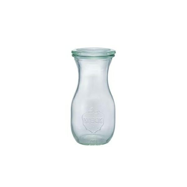 人気のJUICE JAR 290ml。持ちやすく注ぎやすい形がうれしい、ドレッシングの保存にもピッタリ★　【商品仕様】シリーズ名：WECKブランド名：WECK|マークスインターナショナルメーカー型番：WE-763原産国／製造国：ドイツキッチ...