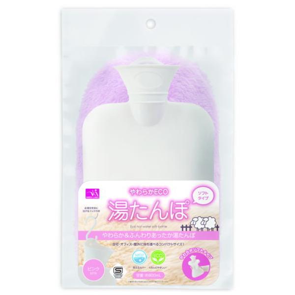 やわらか&amp;ふんわりあたたか！サンファミリー やわらかECO 湯たんぽ 寒さ 冷房対策 冷え性 安眠 電気不要 ECO ふわふわ カバー付き【商品仕様】材質 本体：塩化ビニル樹脂キャップ：ポリプロピレンパッキン：シリコーンゴムカバー：...