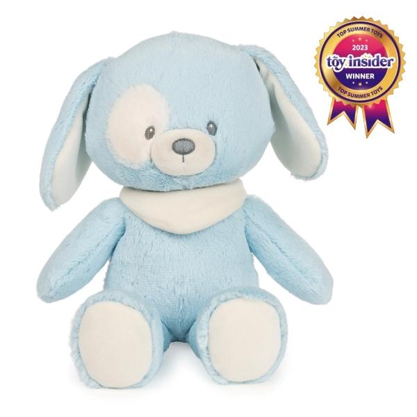 ふわふわの優しい色合いのブルーのパピーが登場☆GUND ECO パピー  田畑 ガンド 子犬 いぬ 犬 イヌ pappy ぬいぐるみ 人形 お人形 赤ちゃん 子供 ベビー キッズ おもちゃ ふわふわ リサイクル素材 正規品 ギフト ベビーギ...