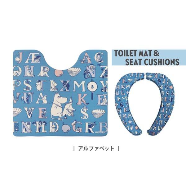 ムーミンが、トイレ空間を華やかに彩ります。北欧フィンランドのインテリアにぴったりのアイテムです！　【商品仕様】シリーズ名：拭けるトイレマット＆キッチンマットブランド名：ヨコズナクリエーション原産国／製造国：中国代表カラー：ブルー材質・表面：...