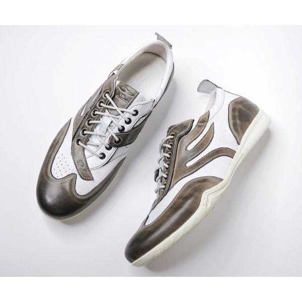 【発売日：2023年03月20日】・アッパ：焦しレザー+マイクロファイバーレザー・ライニング：イミテーションピッグスキン・インソール：Open-Sell PU form/イミテーションピッグスキン・アウトソール：ラバー＊ハンドメイド生産をし...