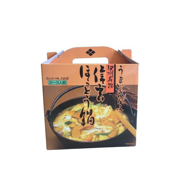 厳選した小麦を使用し、丁寧に練り上げました。幅広、肉厚が特徴で、もちもちした食感が楽しめる商品です。・内容量240ｇ（具入りつゆ500ｇ×1めん240ｇ×1みそ100ｇ×1）賞味期限：製造から120日保存携帯：常温アレルギー表示 -----...