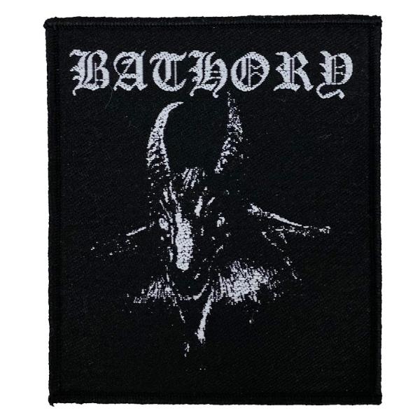 バソリー・BATHORY・GOAT・パッチ・ワッペン・オフィシャルパッチ糊なしパッチ・縫い付けタイプ高さ約9.5cm 横約8.1cmご注意：実物と色等が多少異なる場合があります。他サイト及び、店頭販売の為、売り切れる場合があります。予めご了...