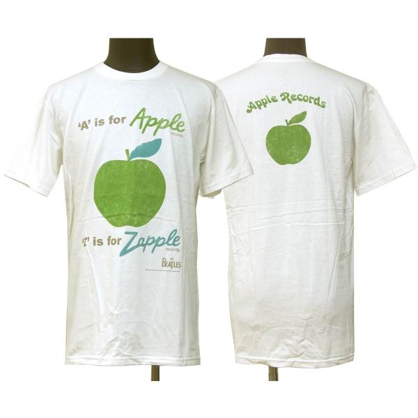 ビートルズ・THE BEATLES・ A is for APPLE・Tシャツ・バンドTシャツプリントカラー、タグが2種類ありランダムに入荷して来ます指定は出来ませんので何卒ご了承ください。■薄手で伸縮性があり柔らかい生地質のTシャツ使用カラ...