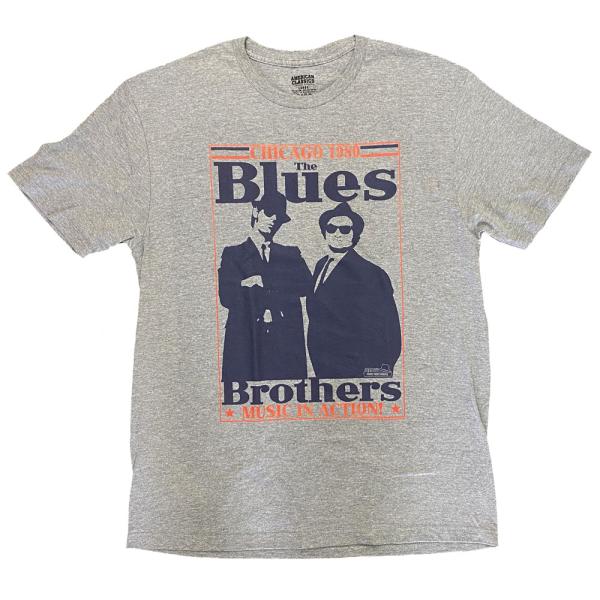 THE BLUES BROTHERS・ブルース・ブラザース・ WORLD CLASS・Tシャツ・ 映画Tシャツ ・オフィシャルTシャツオフィシャル商品　正規ライセンス商品ボディ：やや薄めの柔らかい今風のボディカラー：GRAPHITE HEA...