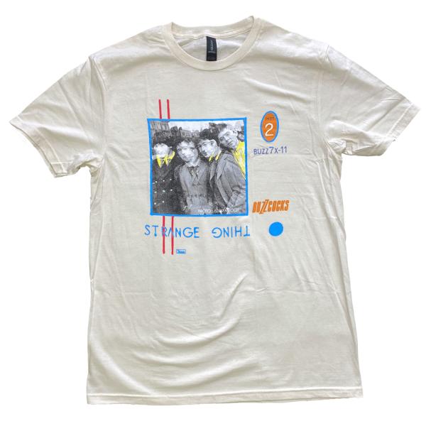 BUZZCOCKS・バズコックス・STRANGE THING・Tシャツ・ロックTシャツオフィシャル商品　正規ライセンス商品ボディ：やや薄めの柔らかい今風のボディカラー：ナチュラル素材：コットン100％●ご注意：実物と色等が多少異なる場合があ...