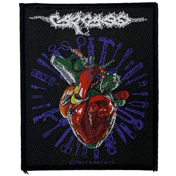 カーカス・CARCASS・TORN ARTERIES・糊なし・刺繍ワッペン・パッチ・ワッペン糊無し・縫い付けタイプサイズ：横約10cm縦約8cmご注意：実物と色等が多少異なる場合があります。他サイト及び、店頭販売の為、売り切れる場合がありま...