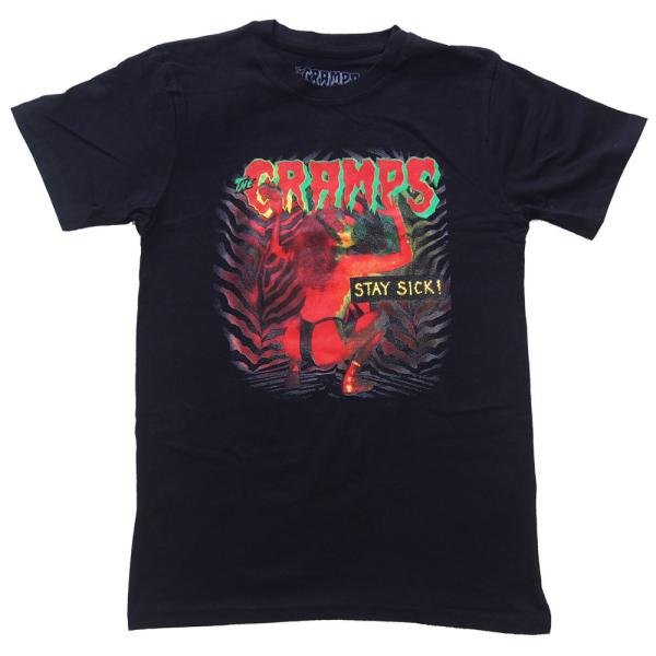 CRAMPS・クランプス・STAY SICK・UK版・Tシャツ・ロックTシャツオフィシャル商品　正規ライセンス商品ボディ：やや薄めの今風のボディカラー：ブラック素材：コットン100％●ご注意：実物と色等が多少異なる場合があります。●店頭販売...