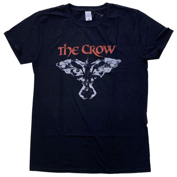 THE CROW・クロウ/飛翔伝説・CROW EYED LOGO・Tシャツ・映画Tシャツオフィシャル商品正規ライセンス商品ブランドン・リー主演ボディ：（やや薄めの柔らかい今風のボディです。）カラー：ブラック素材：コットン100%●ご注意：実...