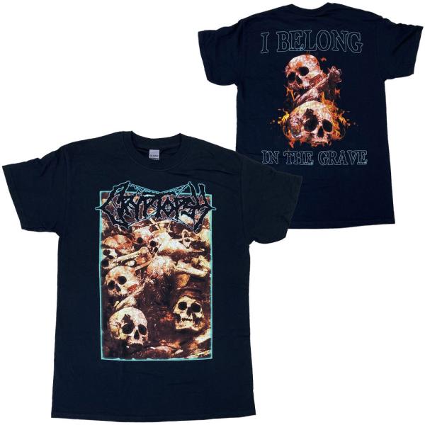 CRYPTOPSY・クリプトシー・I BELONG IN THE GRAVE・Tシャツ・メタルTシャツカラー：ブラック素材：コットン100％●ご注意：実物と色等が多少異なる場合があります。●店頭販売の為、売り切れる場合があります。予めご了承...