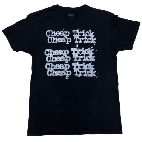 CHEAP TRICK・チープ トリック・NAME REPEAT・Tシャツ・ロックTシャツオフィシャル商品　正規ライセンス商品ボディ：やや薄めの柔らかい今風のボディカラー：ブラック素材：コットン100％ご注意：実物と色等が多少異なる場合があ...