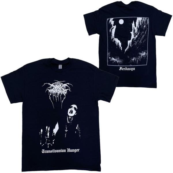 ダークスローン・DARKTHRONE・TRANSILVANIAN HUNGER・UK版・Tシャツ・バンドTシャツノルウェイジャン・ブラックメタルの重鎮！ボディ：GILDAN HEAVY COTTON （一般的な厚さのボディ）素材：コットン1...