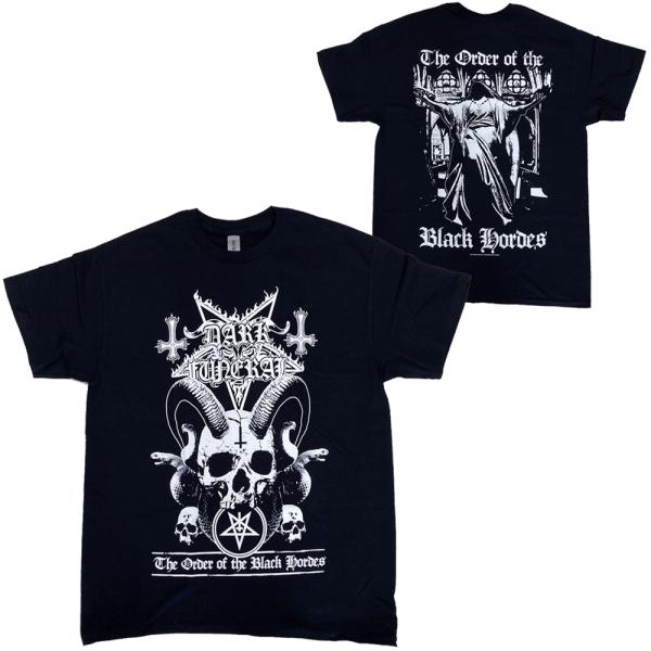 ダーク フューネラル・DARK FUNERAL・ORDER OF THE BLACK HORDES・Tシャツ・メタルTシャツボディ：GILDAN HEAVY COTTON (一般的な厚さのボディになります。)カラー：ブラック素材：コットン1...