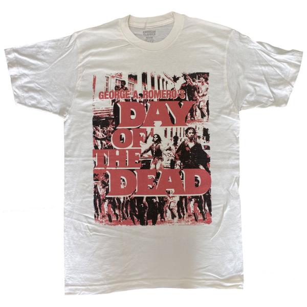 死霊のえじき・DAY OF THE DEAD・ZOMBIES・Tシャツ・オフィシャルTシャツオフィシャル商品　正規ライセンス商品ジョージ・A・ロメロ監督のゾンビ3部作の第3弾ボディ：やや薄めの柔らかい今風のボディカラー：ナチュラル素材:コッ...