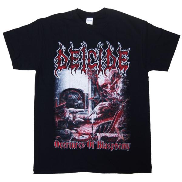 ディーサイド・DEICIDE・OVERTURES OF BLASPHEMY・Tシャツ・メタルTシャツカラー：ブラック素材：コットン100％●ご注意：実物と色等が多少異なる場合があります。●店頭販売の為、売り切れる場合があります。予めご了承下...