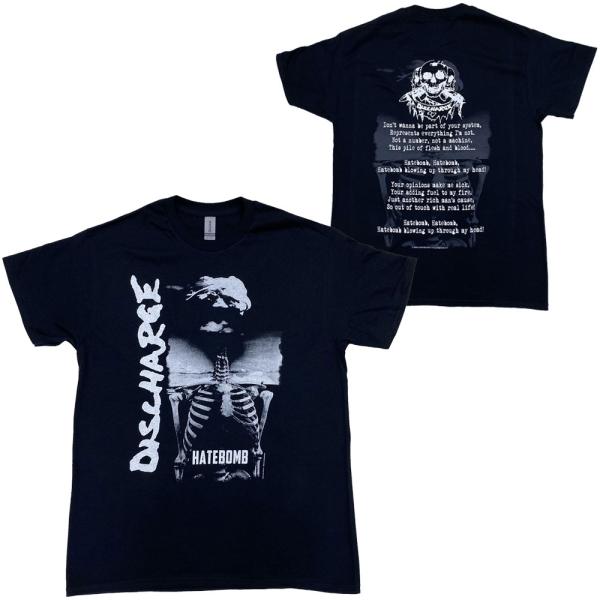 ディスチャージ・DISCHARGE・HATE BOMB・UK版・Tシャツ・ロックTシャツボディ：GILDAN HEAVY COTTON（一般的な厚さのボディになります。）素材：コットン100％カラー：ブラック●ご注意：実物と色等が多少異なる...