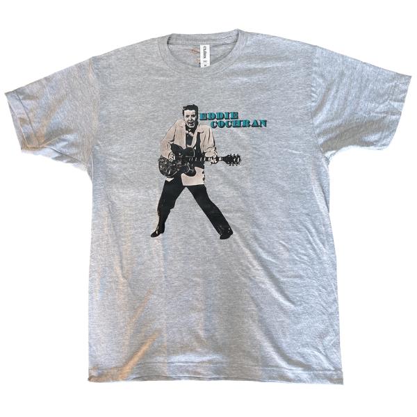 EDDIE COCHRAN・エディ・コクラン・DOLLAR・NEW・Tシャツ・ロックTシャツオフィシャル商品　正規ライセンス商品プリント：シルクスクリーンプリントではなく、つるっとしたプリントです。ボディ：やや薄めの柔らかい今風のボディカラ...