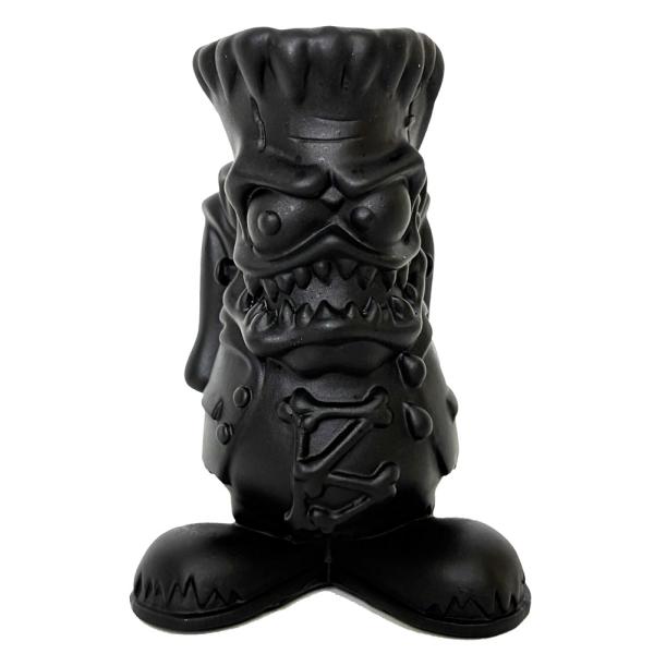 BONEBAD・ボーンバッドフランキー・ソフビ人形・ソフビマスコットフィギュア・ブラッククリックポストでの発送できません。宅配便、レターパックでの発送になります。当店のキャラクター、フランキーのミニフィギュア・ブラックバージョンです。彩色な...