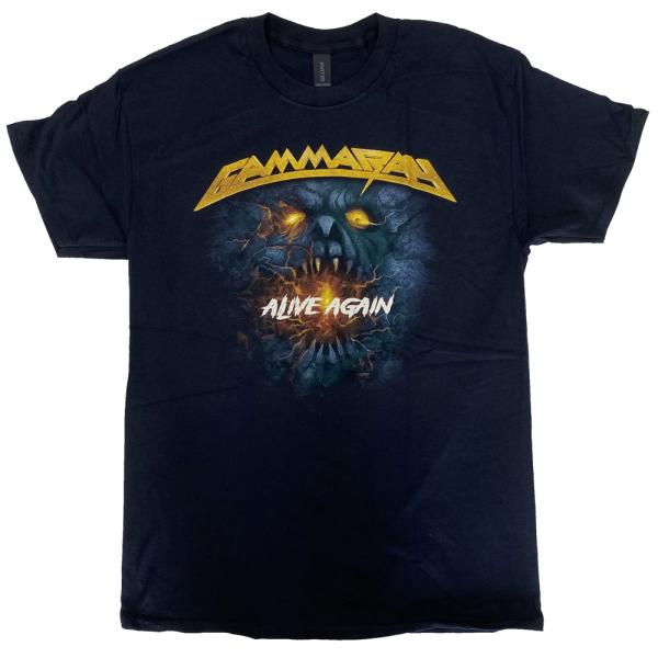ガンマ レイ・GAMMA RAY・LAVA LOGO・Tシャツ・バンドTシャツオフィシャル商品　正規ライセンス商品ボディ：ヘヴィーコットン　一般的な厚さのボディ素材：コットン100％カラー：ブラック●ご注意：実物と色等が多少異なる場合があり...