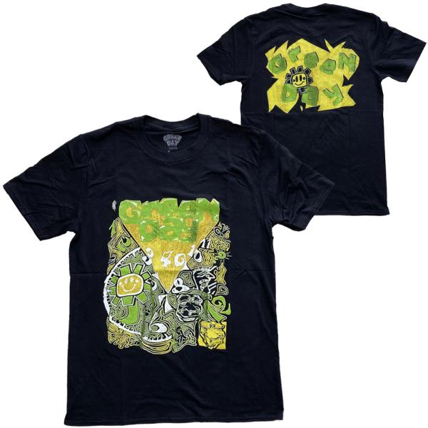 グリーン デイ・GREEN DAY・PSYCHADEKIC KERPLUNK・Tシャツ・ロックTシャツ・オフィシャル商品オフィシャル商品　正規ライセンス商品ボディ：やや薄めの柔らかい今風のボディカラー：ブラックボディ：コットン100％ご注意...