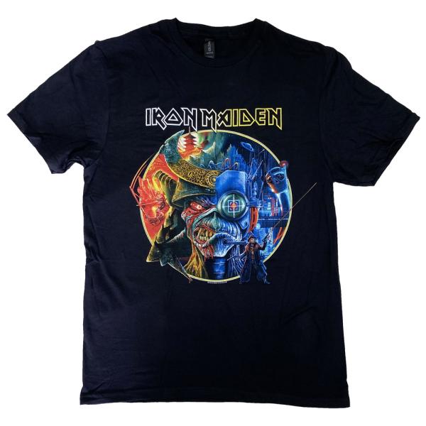 アイアン メイデン・IRON MAIDEN・THE FUTURE PAST TOUR '23 CIRCLE・Tシャツ・メタルTシャツカラー：ブラック素材：コットン100％ボディ：GILDAN SOFTSTYLEが使用されております。　(やや...