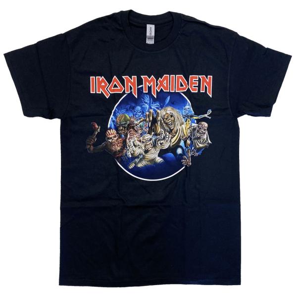 アイアン メイデン・IRON MAIDEN・WASTER YEARS CIRCLE Tシャツ・ バンドTシャツカラー：ブラック素材：コットン100％ご注意：実物と色等が多少異なる場合があります。店頭販売の為、売り切れる場合があります。予めご...