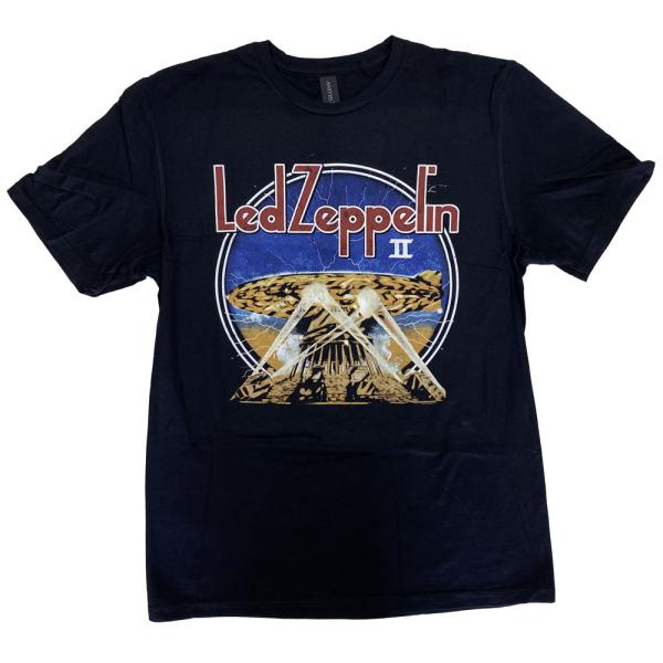 レッド ツェッペリン・LED ZEPPELIN・LZ2・SEARCHLIGHTS・Tシャツ・ロックTシャツボディ：GILDAN SOFTSTYLE やや薄めの柔らかい今風のボディカラー：ブラック素材：コットン100％●ご注意：実物と色等が多...