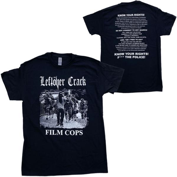 LEFTOVER CRACK・レフトオーヴァークラック・FILM COPS・U.S.A.版・Tシャツ・ロックTシャツ・オフィシャル バンドTシャツオフィシャル商品　正規ライセンス商品ボディ：ヘヴィーコットン一般的な厚さのボディ素材：コットン...