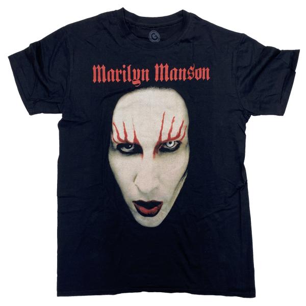 MARILYN MANSON・マリリン・マンソン・RED LIPS・Tシャツ・ロックTシャツオフィシャル商品　正規ライセンス商品ボディ：やや薄めの今風のボディカラー：ブラック素材：コットン100％ご注意：実物と色等が多少異なる場合があります...
