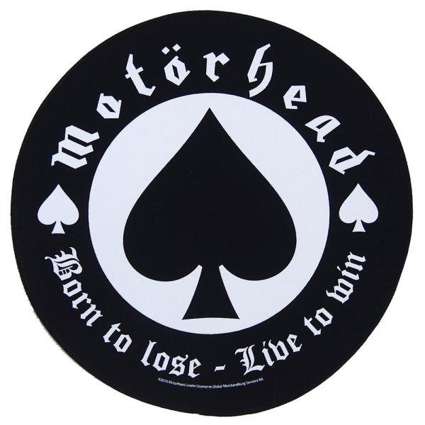 モーターヘッド・MOTORHEAD ・BORN TO LOOSE LIVE TO WIN バックパッチ ワッペン80年代からスラッシュ、メタルファンに愛用されているバックパッチです。プリントでパッチの周りは糸で縫われてます。直径約28.5c...