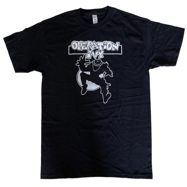 オペレーション アイヴィー・OPERATION IVY・SKAMAN・USA版・Tシャツ・ロックTシャツランシドの前にティムとマットが組んでいた伝説のSKA PUNKバンド。ボディ：ヘヴィーコットン　一般的な厚さのボディカラー：ブラック素材...
