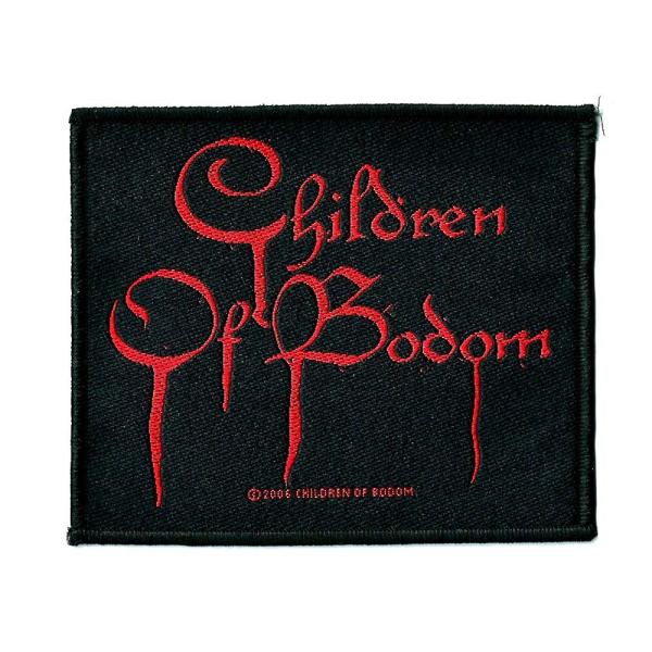 チルドレン・オブ・ボドム・CHILDREN OF BODOM COB BLOOD LOGO 糊無し刺繍 ワッペンCOB 縫い付けタイプのパッチです。横約10cm x 8.6cmご注意：実物と色等が多少異なる場合があります。他サイト及び、店頭...