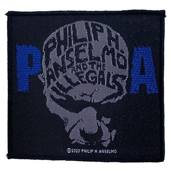 フィル・アンセルモ・PHILIP H. ANSELMO &amp; THE ILLEGALS・FACE・糊無し 刺繍ワッペン・パッチ糊無し・縫い付けタイプサイズ：縦約9.5cm×横約10cmご注意：実物と色等が多少異なる場合があります。他サ...