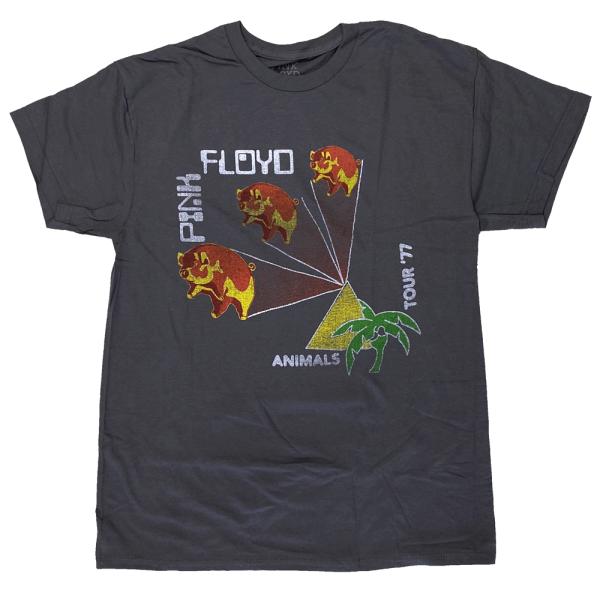 ピンク フロイド・PINK FLOYD・ANIMALS 1977・Tシャツ・ロックTシャツオフィシャル商品　正規ライセンス商品ボディ：一般的な厚さのボディカラー：チャコール素材：コットン100％●ご注意：実物と色等が多少異なる場合があります...