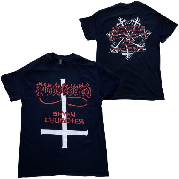ポゼスト・POSSESSED・SEVEN CHURCHES・Tシャツ・メタルTシャツオフィシャル商品　正規ライセンス商品ボディ：一般的な厚さのボディカラー：ブラック素材：コットン100%●ご注意：実物と色等が多少異なる場合があります。●店頭...