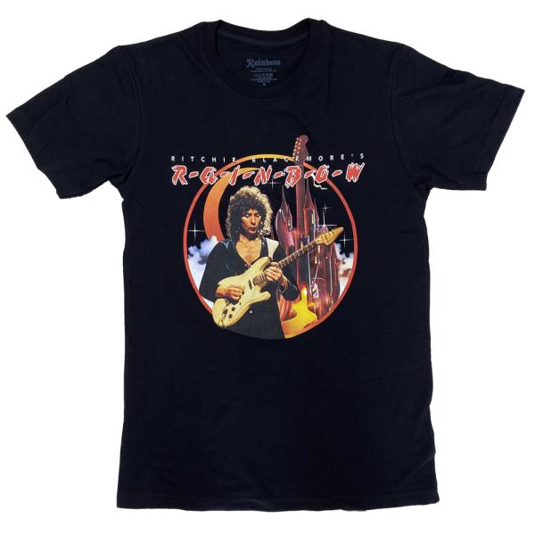 RAINBOW・レインボー・RITCHIE BLACK MORE'S RAINBOW・Tシャツ・ロックTシャツ・バンドTシャツオフィシャル商品　正規ライセンス商品ボディ：やや薄めの今風のボディカラー：ブラック素材：コットン100％ご注意：実...