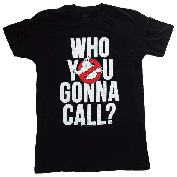 REAL GHOSTBUSTERS・リアルゴーストバスターズ・GONNA CALL?・Tシャツ・アニメTシャツ・映画Tシャツ誰に連絡する？ゴーストバスターズのアニメ版です・カラー：BLACK素材：コットン100％●ご注意：実物と色等が多少異...