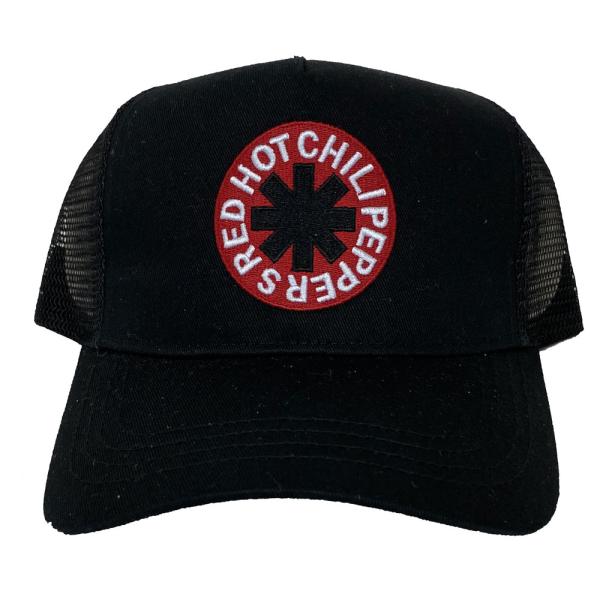 RED HOT CHILI PEPPERS・レッド ホット チリ ペッパーズ・INVERSE ASTERISK・メッシュキャップ・キャップオフィシャル商品　正規ライセンス商品キャップ、フロントのASTERISKマークは刺繍です。素材：フロン...