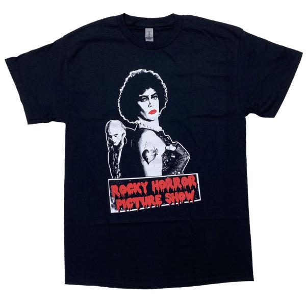 THE ROCKY HORROR PICTURE SHOW・ロッキーホラーショー・FRANK N FURTER・UK版・Tシャツ・ 映画Tシャツ・オフィシャルTシャツオフィシャル商品　正規ライセンス商品ボディ：一般的な厚さのボディになります...