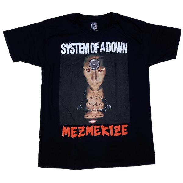 SYSTEM OF A DOWN・システム・オブ・ア・ダウン・MEZMERIZE・USA版・Tシャツ・ロックTシャツオフィシャル商品　正規ライセンス商品ボディ：やや薄めの今風のボディカラー：ブラック素材：コットン100％●ご注意：実物と色等...